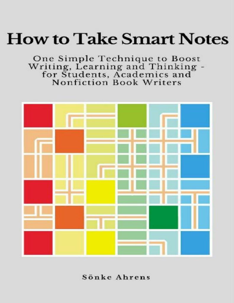 How to Take Smart Notes by Sonke Ahrens PDF, EPUB Download or Read Online