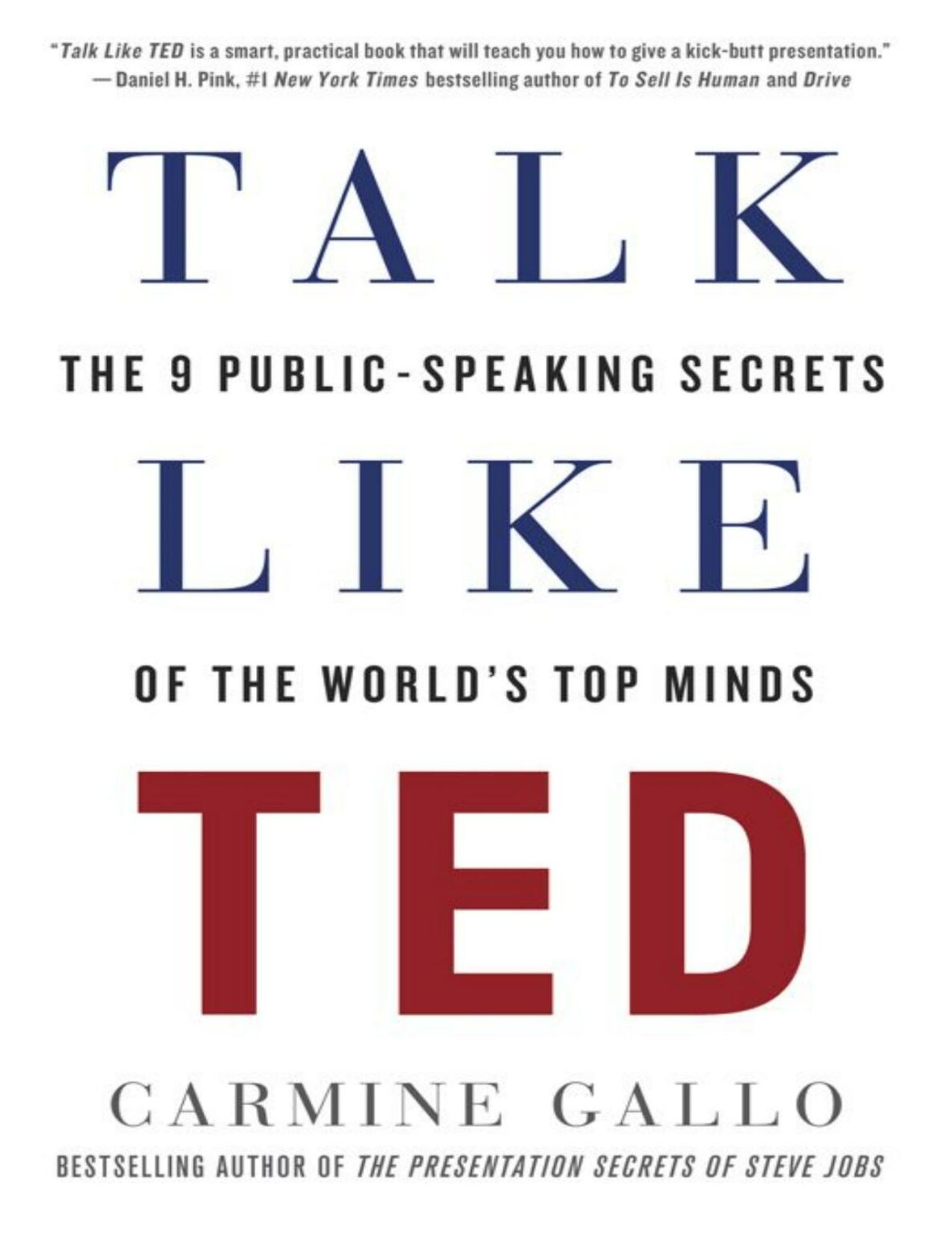 Talk Like TED by Carmine Gallo PDF, EPUB Download or Read Online