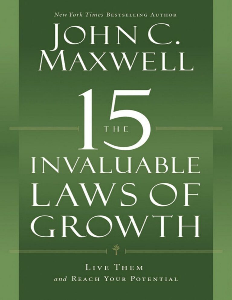 All John C. Maxwell Books Free Download