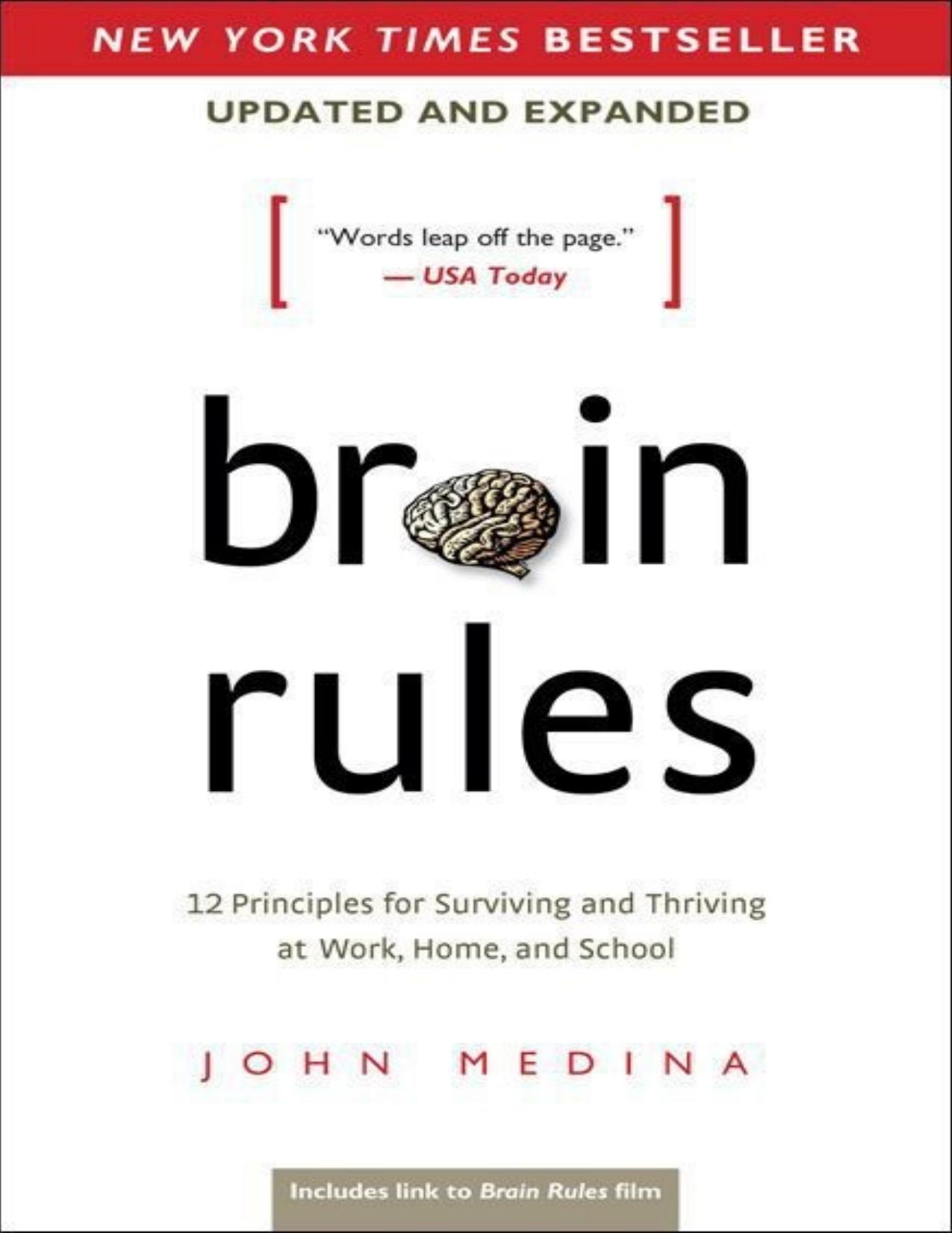 Brain Rules by John Medina PDF, EPUB Download or Read Online