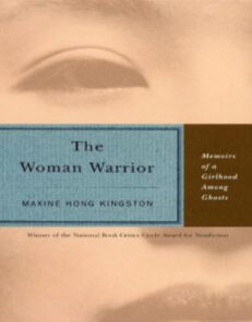 The Woman Warrior by Maxine Hong Kingston PDF, EPUB Download or Read Online