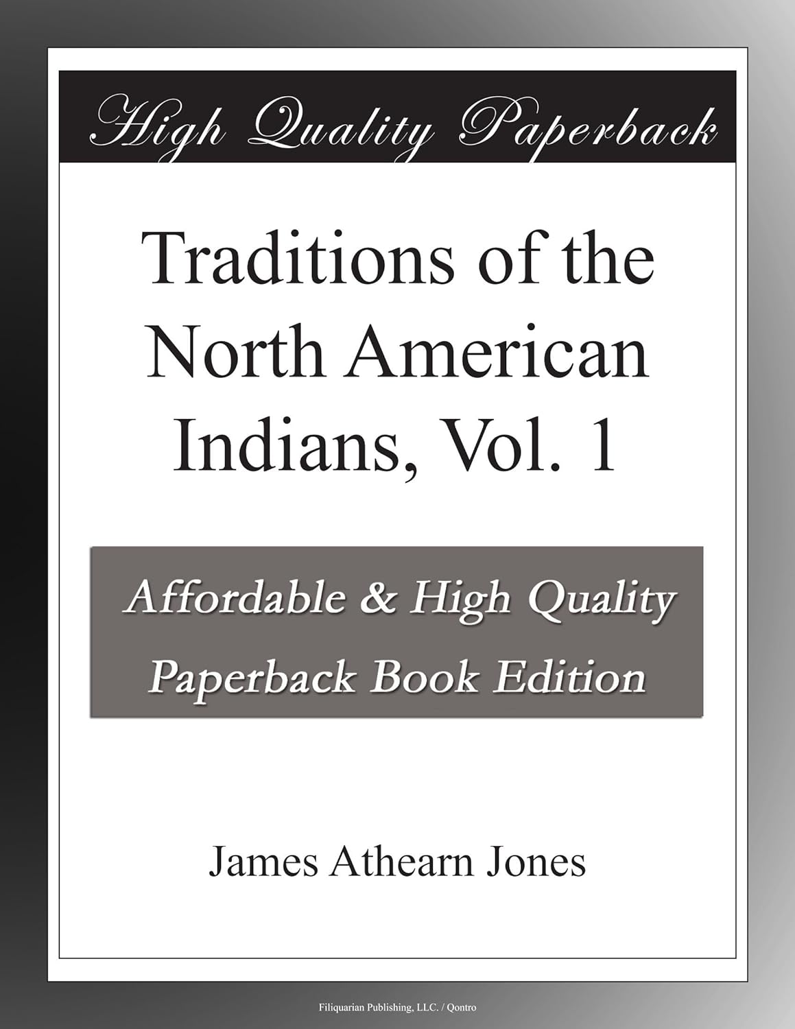 Traditions of the North American Indians Vol 1 PDF
