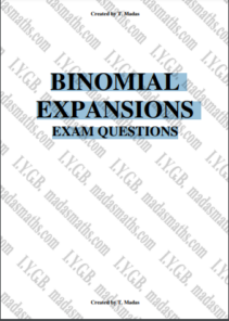 IB Math AA SL Binomial Theorem by T. Madas PDF, EPUB Download or Read ...