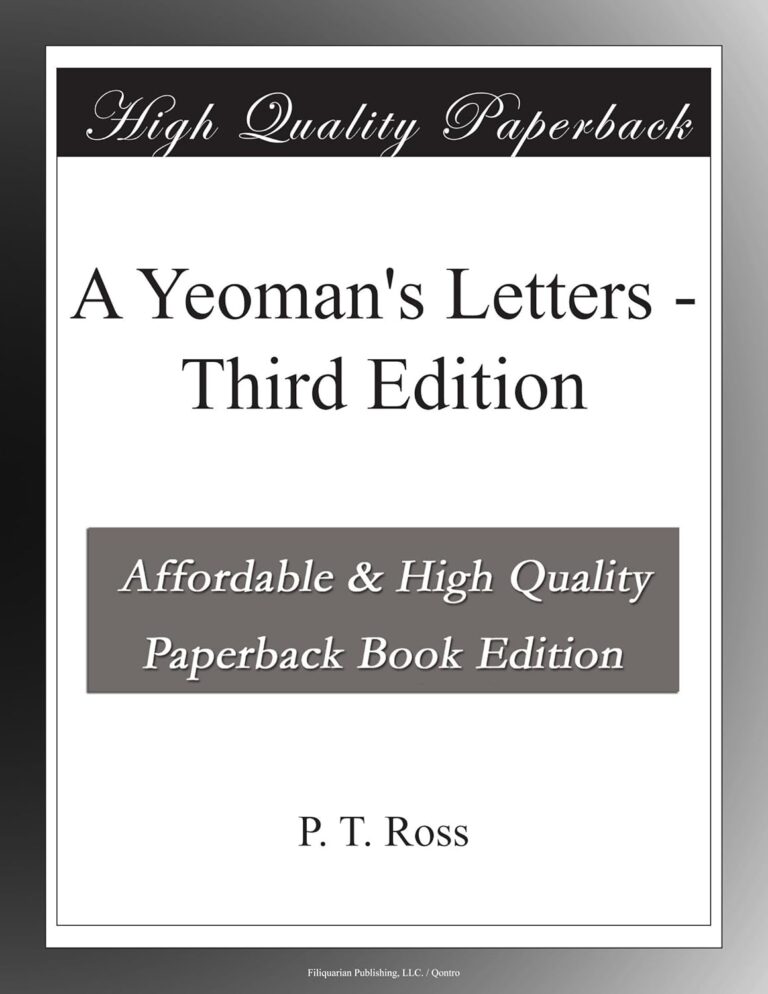 A Yeoman's Letters | P. T. Ross PDF