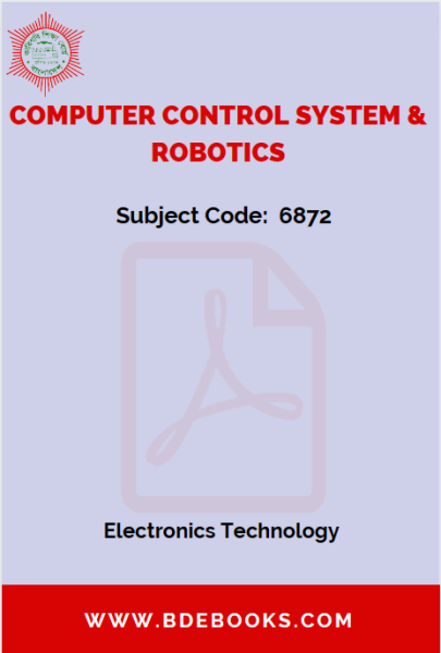 Computer Control System & Robotics (6872) by BTEB Books PDF Book Download