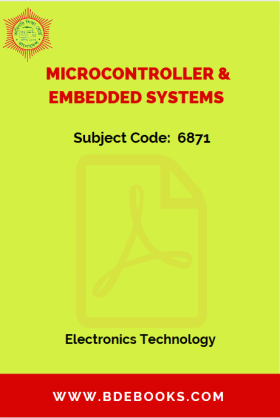 Microcontroller & Embedded Systems (6871) by BTEB Books PDF Book Download